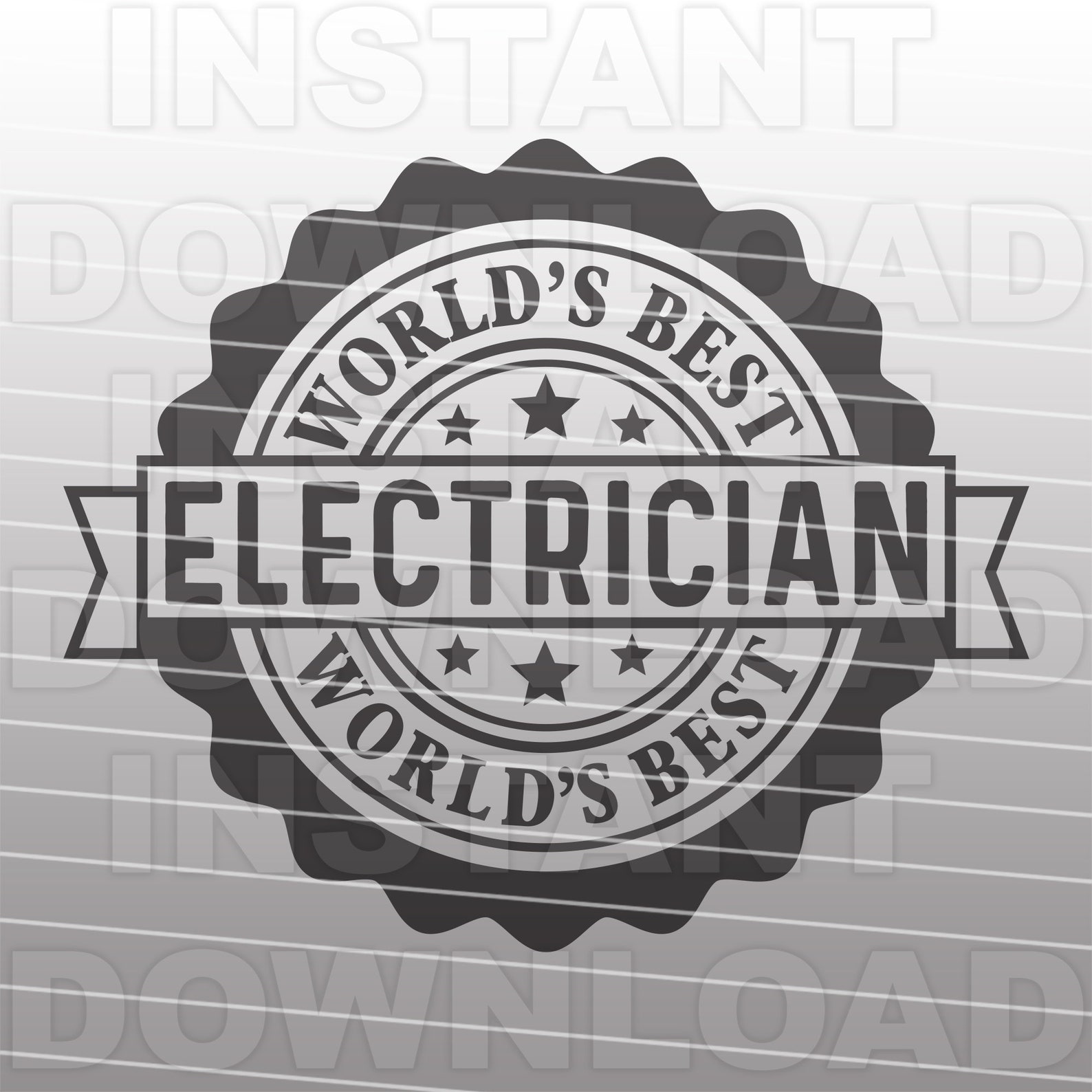 Worlds Best Electrician SVG File,electrician Contractor Apprentice ...