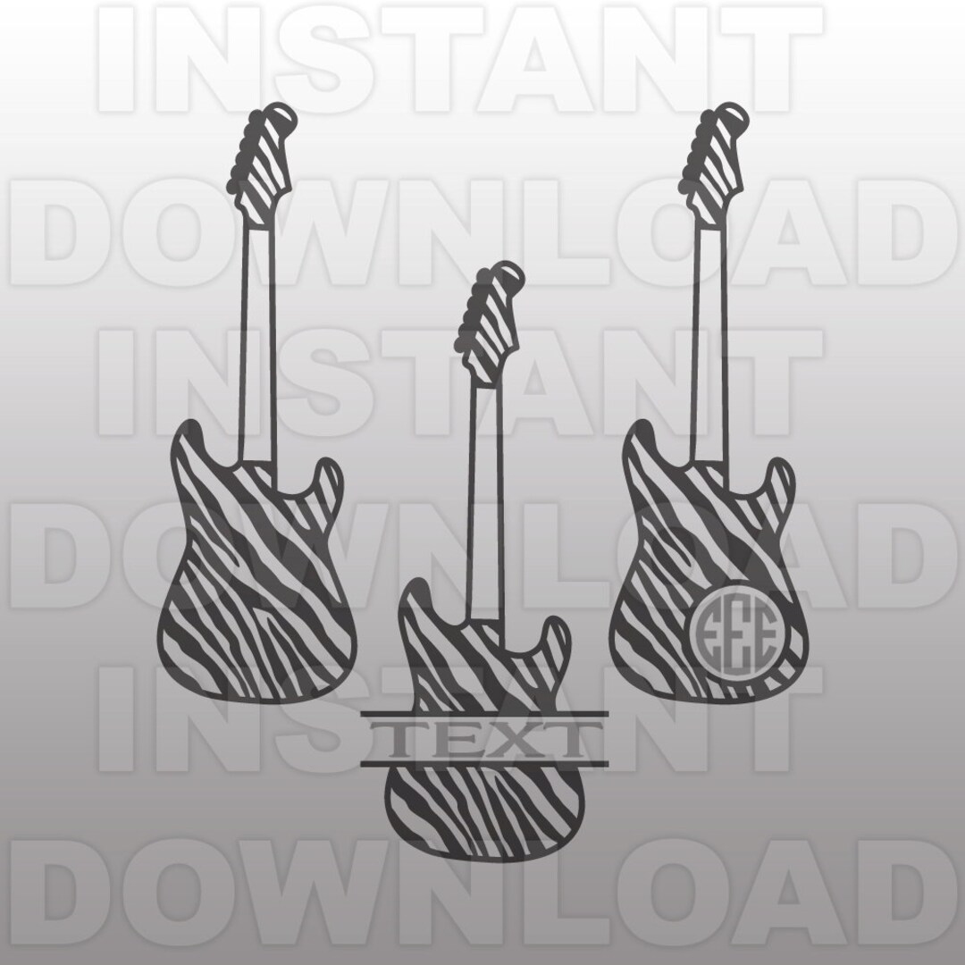 Rock Band Guitar SVG File,guitarist Svg,musician SVG -cutting Template ...