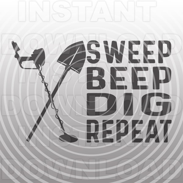 Metal Detecting Svg - Etsy