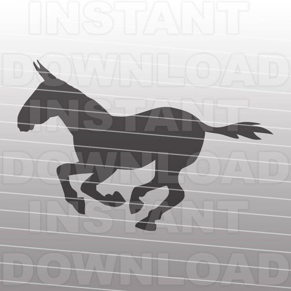 Mule Silhouette - Etsy