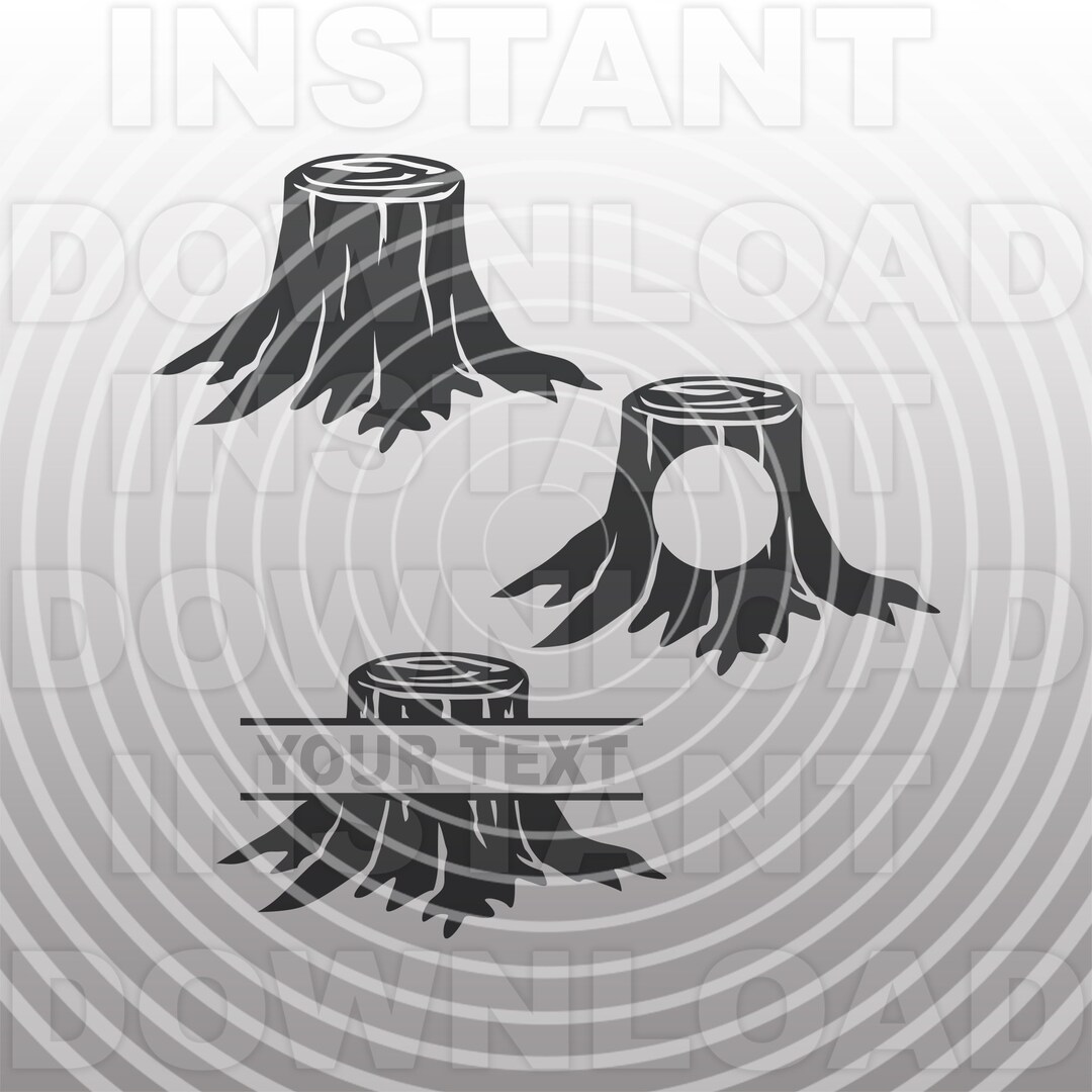 Tree Stump SVG File,tree Service Svg,stump Grinding Svg,tree Trimmer ...