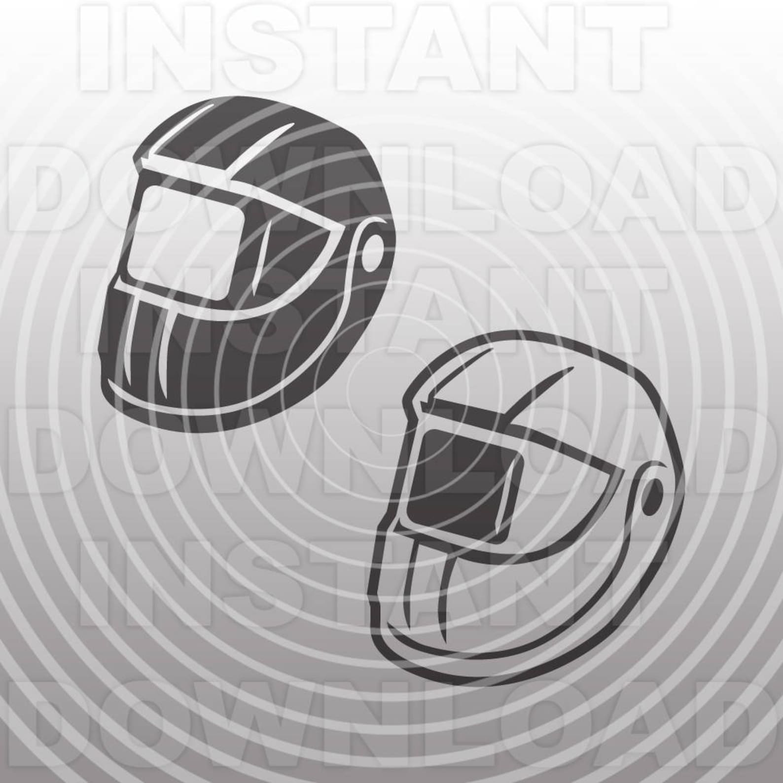 Welding Helmet SVG File Welders Helmet SVG File commercial - Etsy