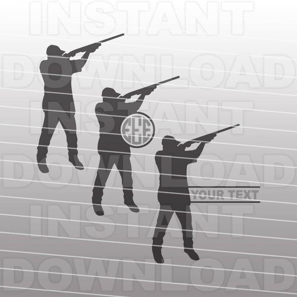 Trapshooting Svg - Etsy