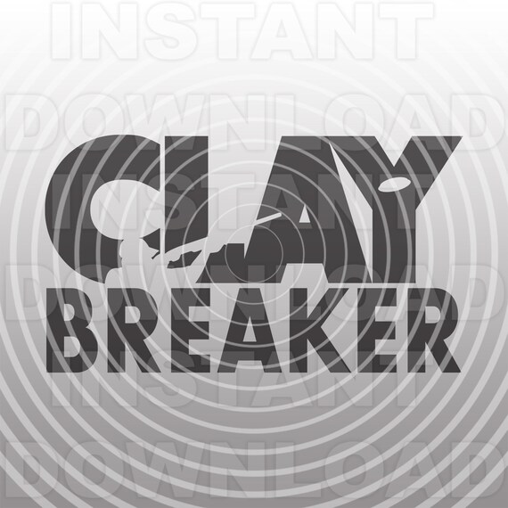 Clay Target SVG Filetrapshooting Svgskeet Shooting Svgclay | Etsy