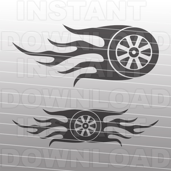 Tire Burnout Svg - Etsy