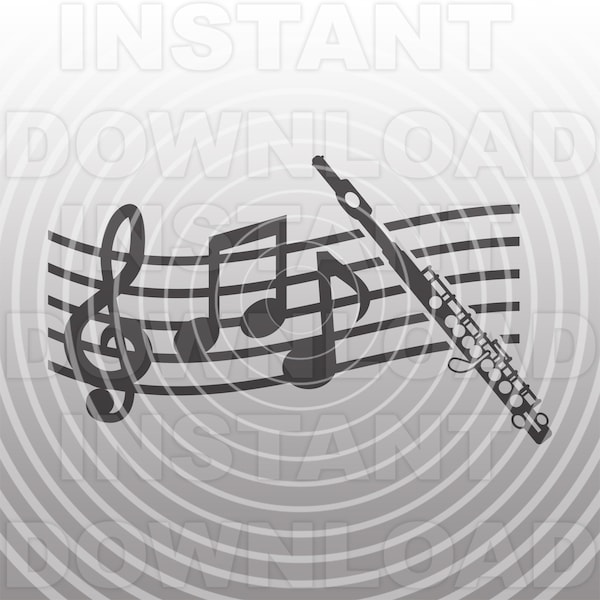 Flute Svg - Etsy