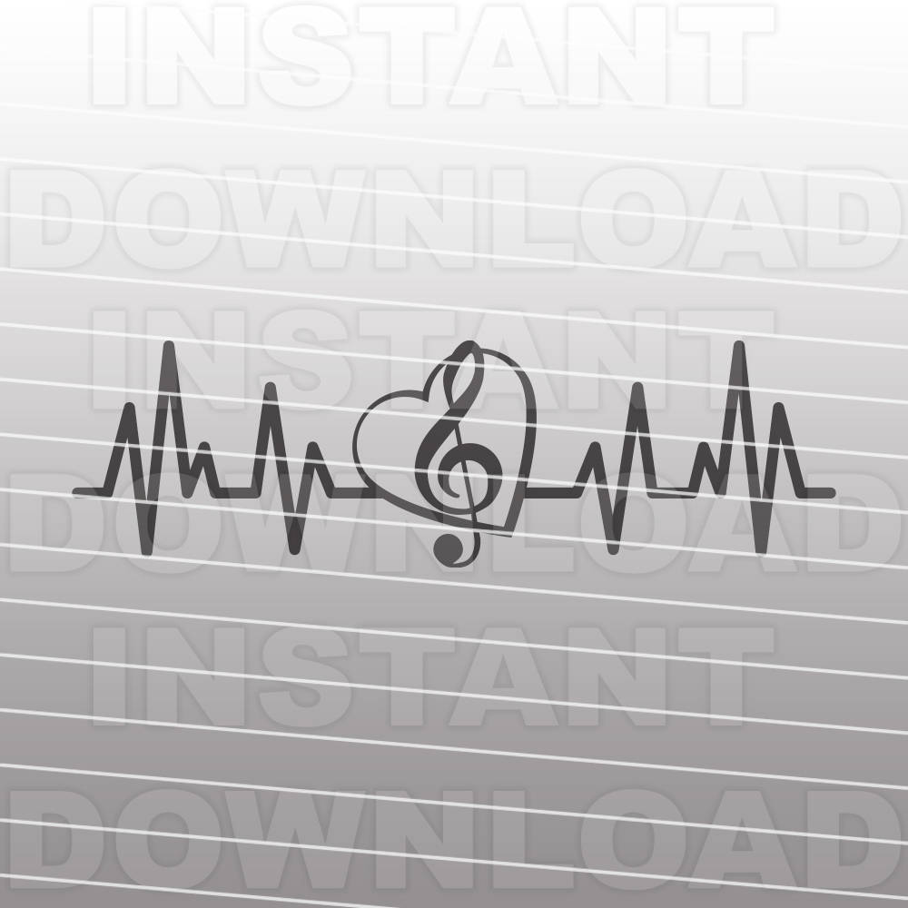 Music Note Heartbeat