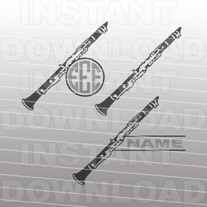 Clarinet SVG File,marching Band Svg,musical Instrument Svg commercial ...