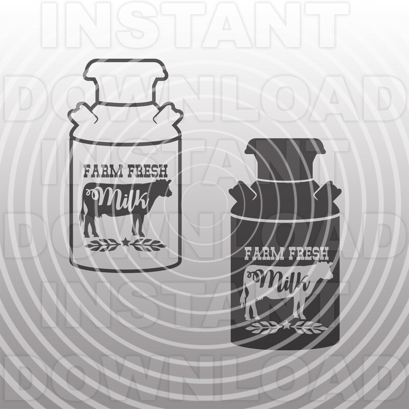 Fresh Milk Svg - Etsy