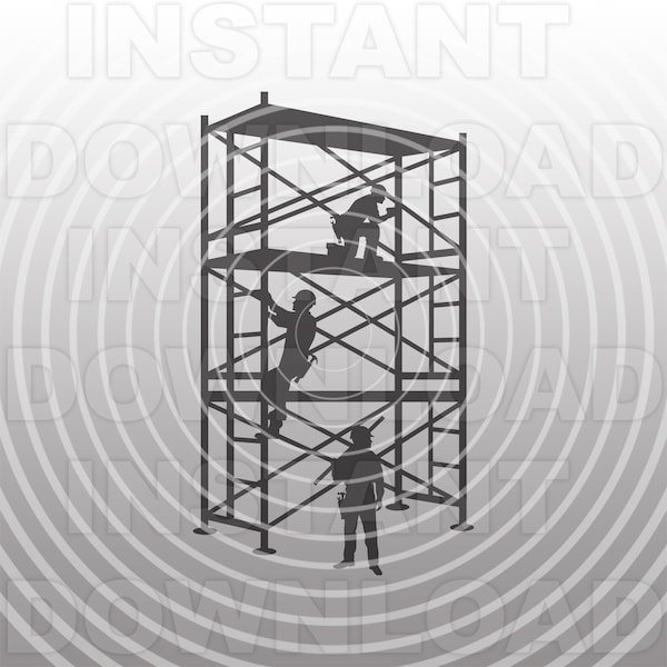 Scaffold Svg - Etsy