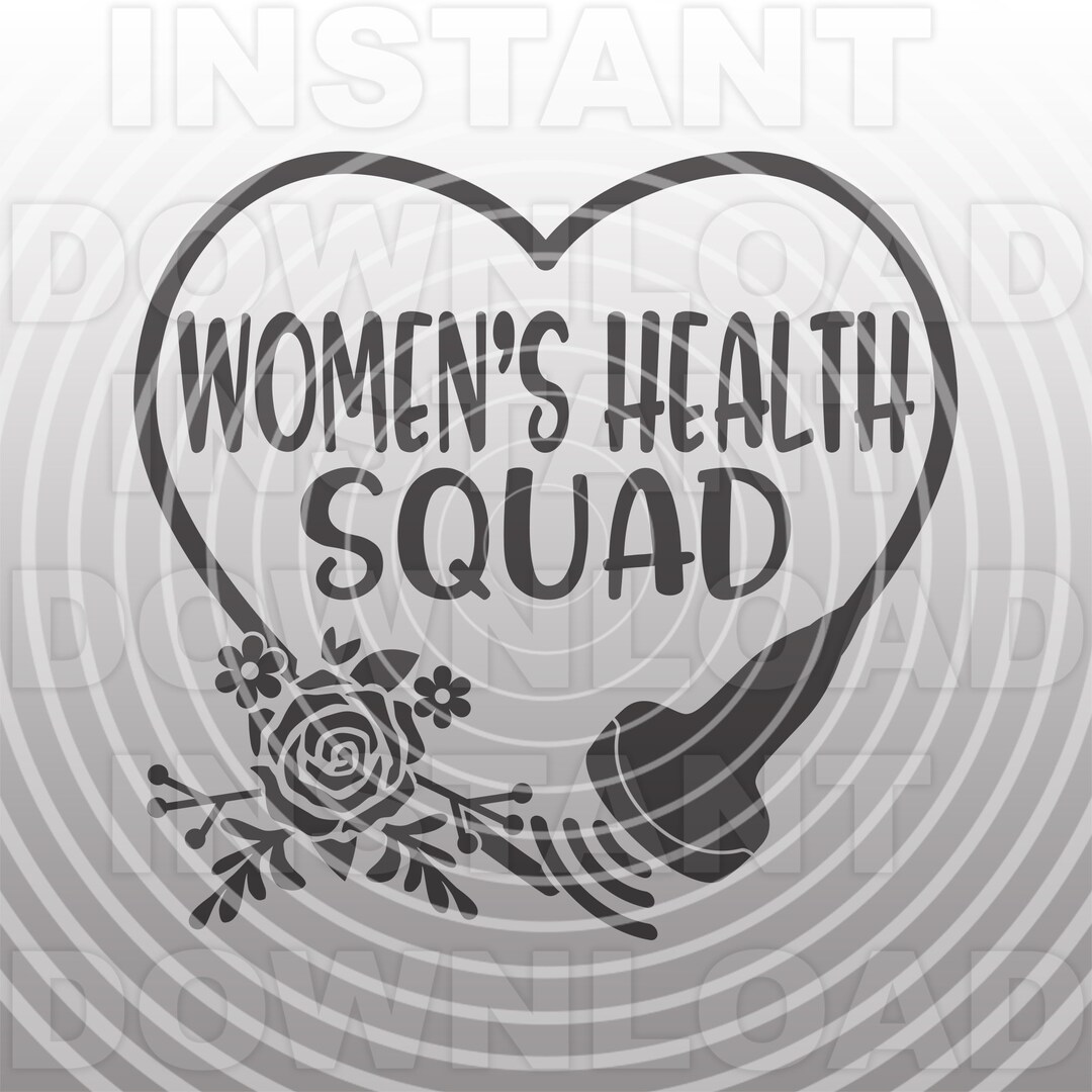 Womens Health OB-GYN Squad SVG File,floral Ultrasound Probe Svg ...