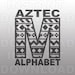 Aztec Tribal Font SVG Aztec Alphabet SVG File Monogram SVG commercial ...
