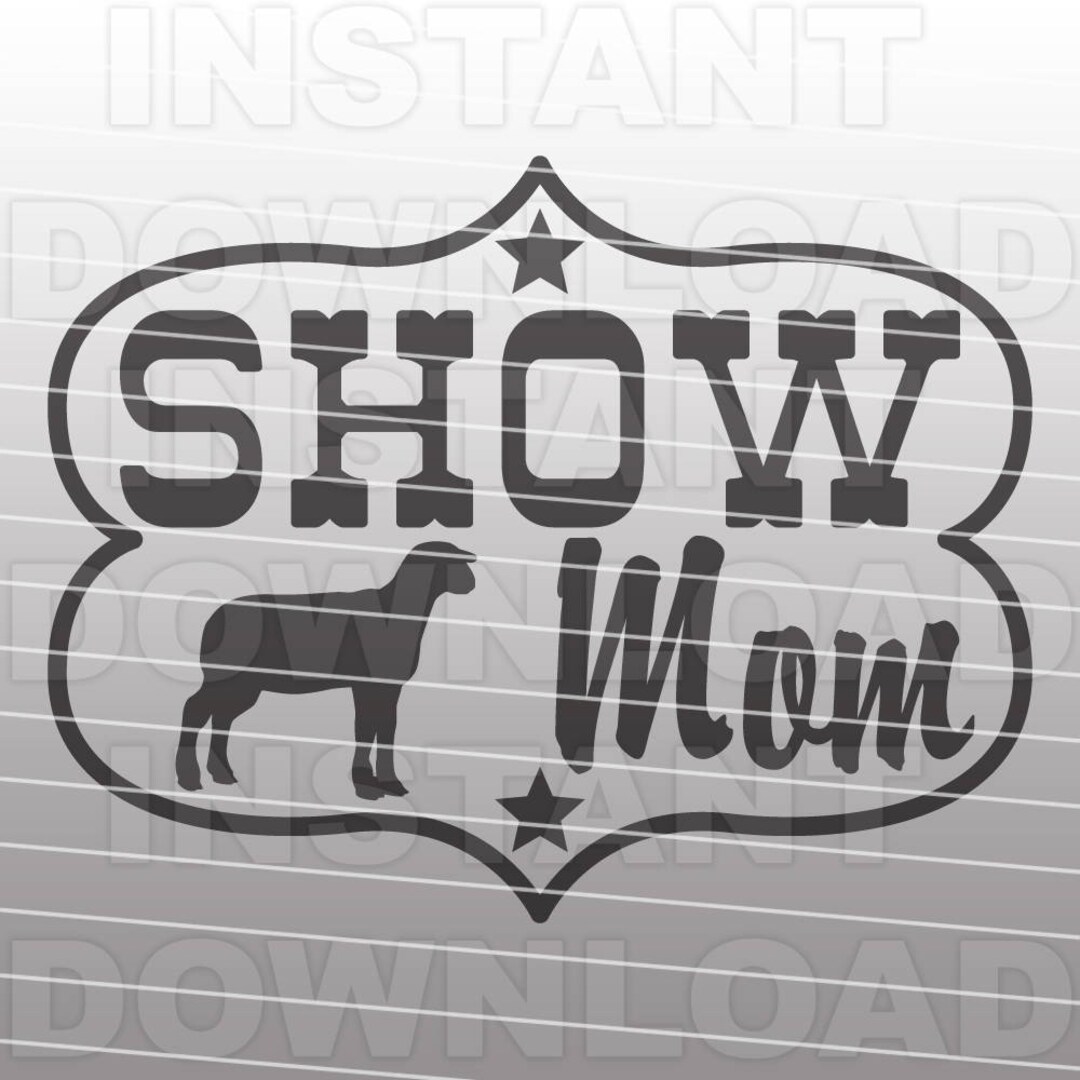 Show Mom With Sheep SVG File,show Sheep SVG File,market Lamb Svg-vector ...