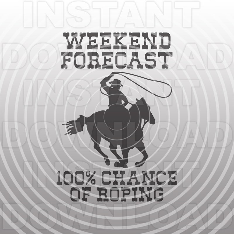 Team Roper Silhouette Svg - Etsy