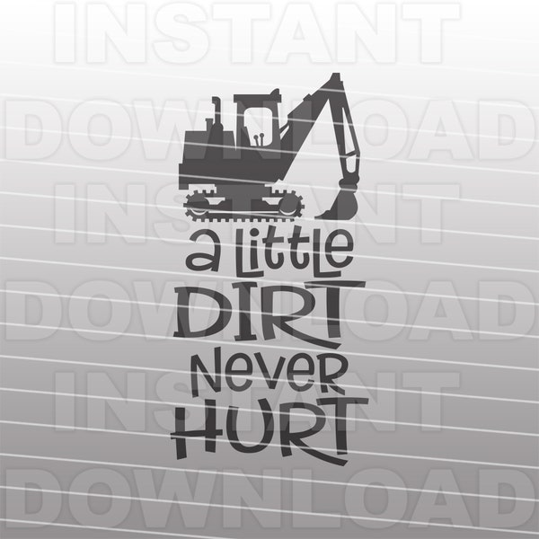 Dirt Never Hurt Svg - Etsy