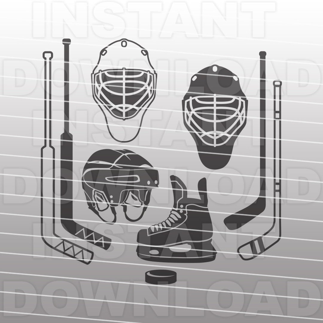 Ice Hockey SVG Bundle,hockey SVG Vector Clip Art for Commercial ...