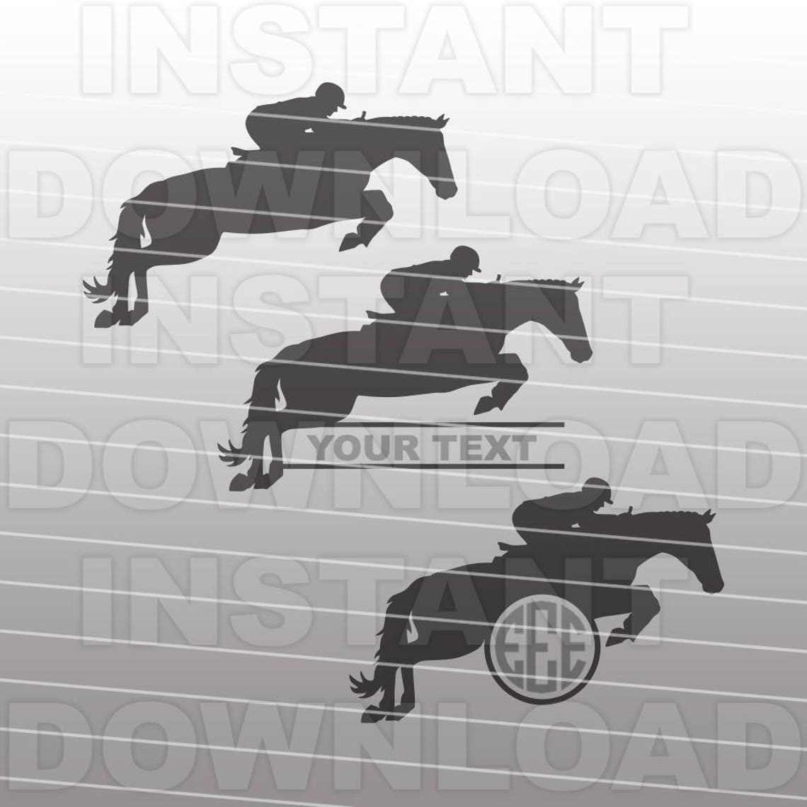 Equestrian Show Jumping SVG File,horse Svg,dressage Svg,jumper Svg ...