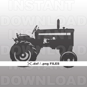 Vintage Tractor DXF File - Vector Art - Commercial & Personal Use - DXF ...
