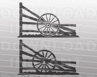 Wagon Wheel SVG File Wagon Wheel DXF Wagon Wheel Png Horse - Etsy
