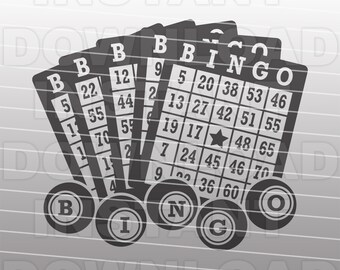 Bingo Cricut Svg | Etsy