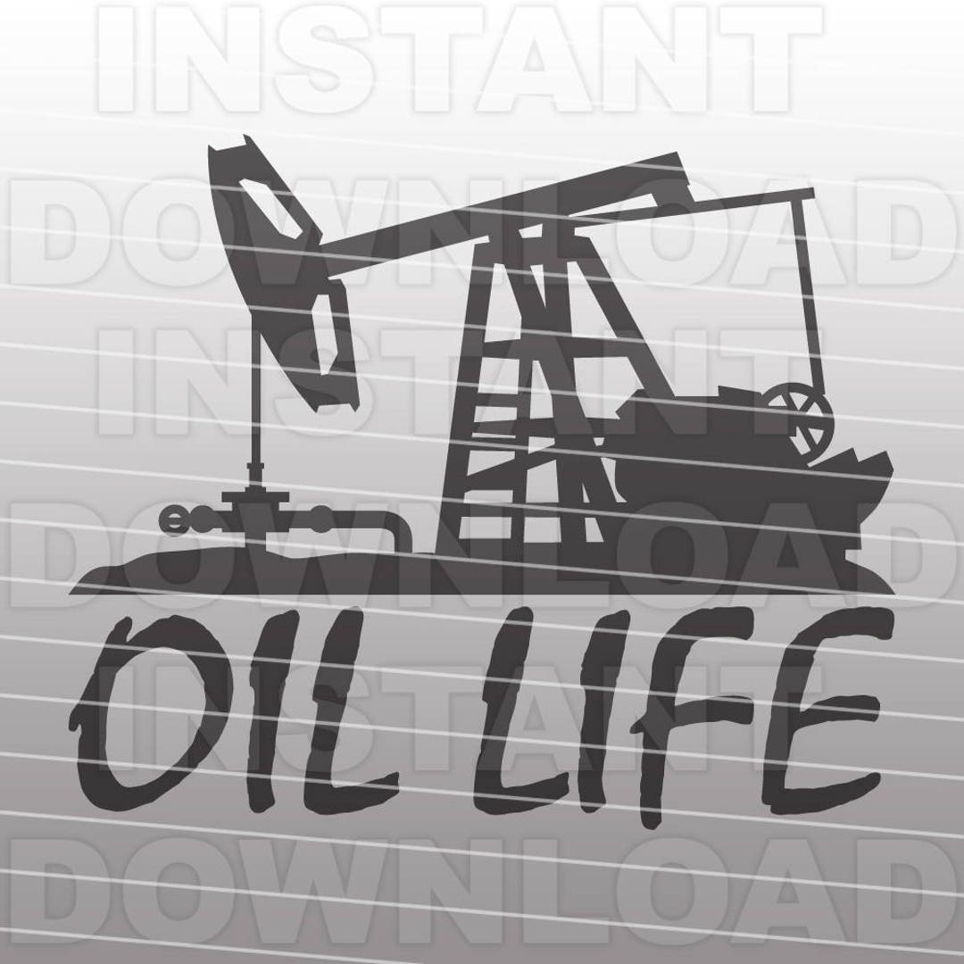 Oil Life SVG File,roughneck SVG File,oilfield Worker SVG File-vector ...