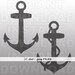 Anchor DXF File,boat Anchor PNG File -for Commercial & Personal Use ...