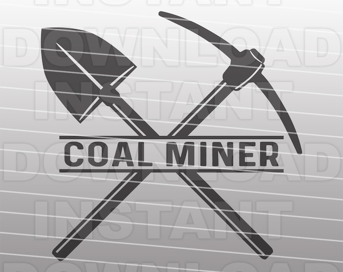 Cross Pickaxes Svg, Mining Logo Svg, Coal Miner Svg. Vector Cut File ...