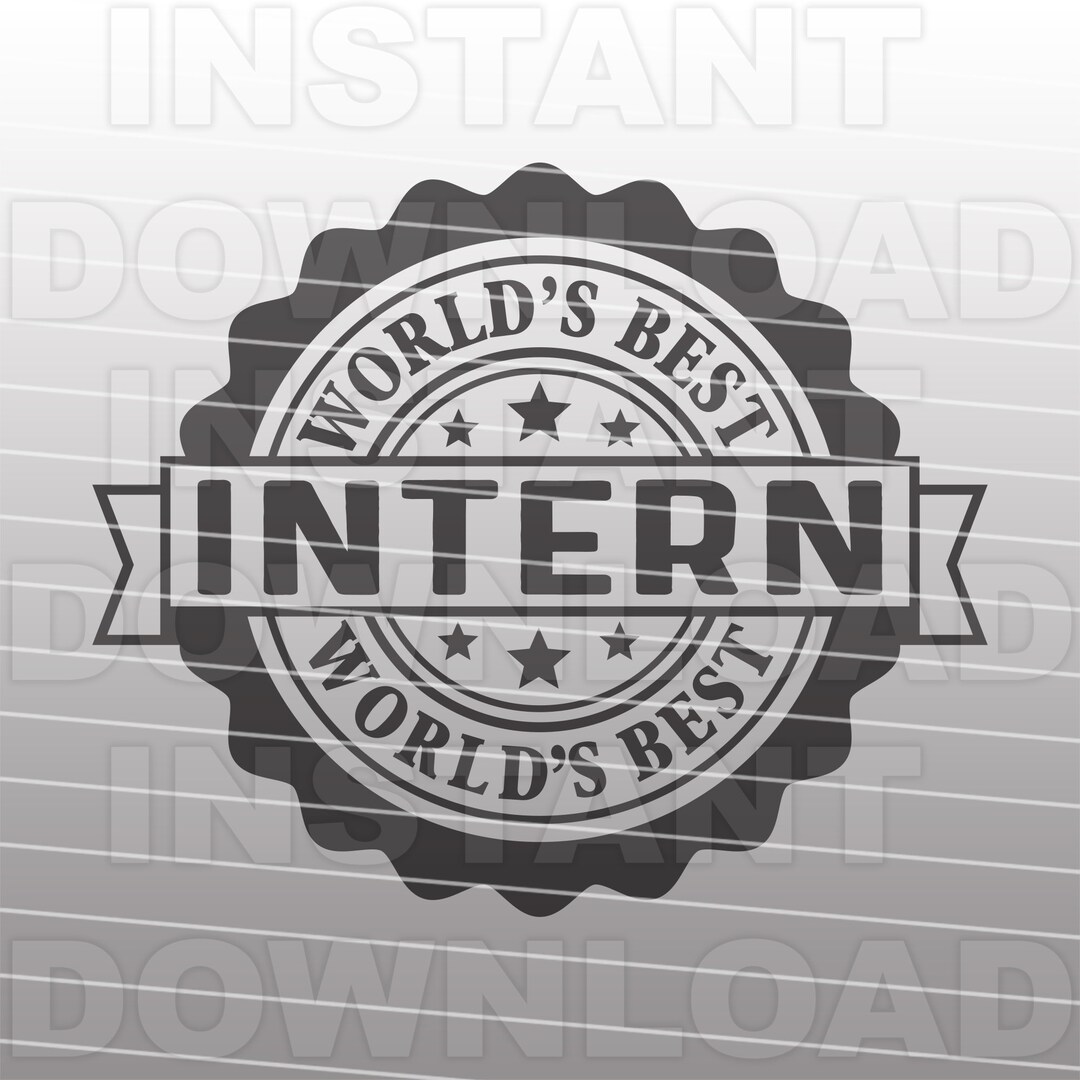 World's Best Intern SVG File,best Intern Svg,intern Appreciation Svg ...