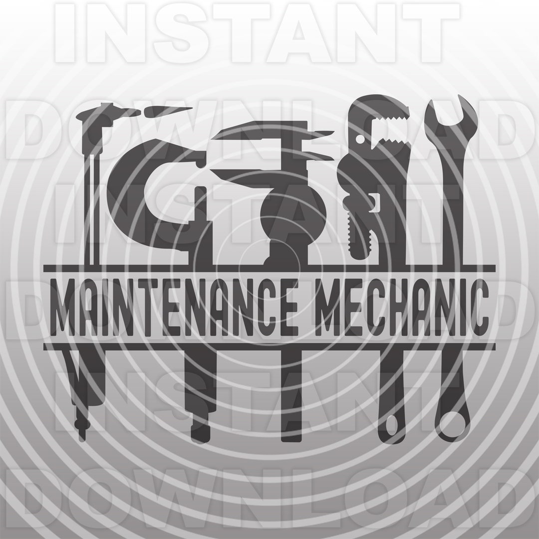 Maintenance Mechanic SVG File,maintenance Tools Svg,maintenance Svg ...