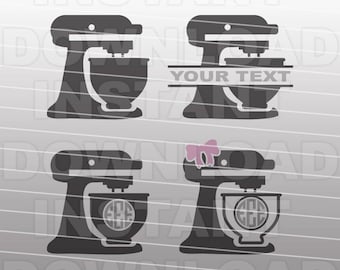 Mixer SVG File Mixer DXF Mixer Png Bakery Mixer Svg Baking - Etsy