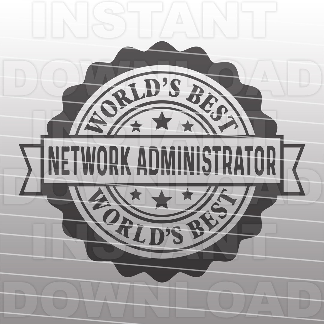 Worlds Best Network Administrator SVG File,computer Programmer Svg ...