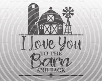 Cricut Barn Svg - Etsy