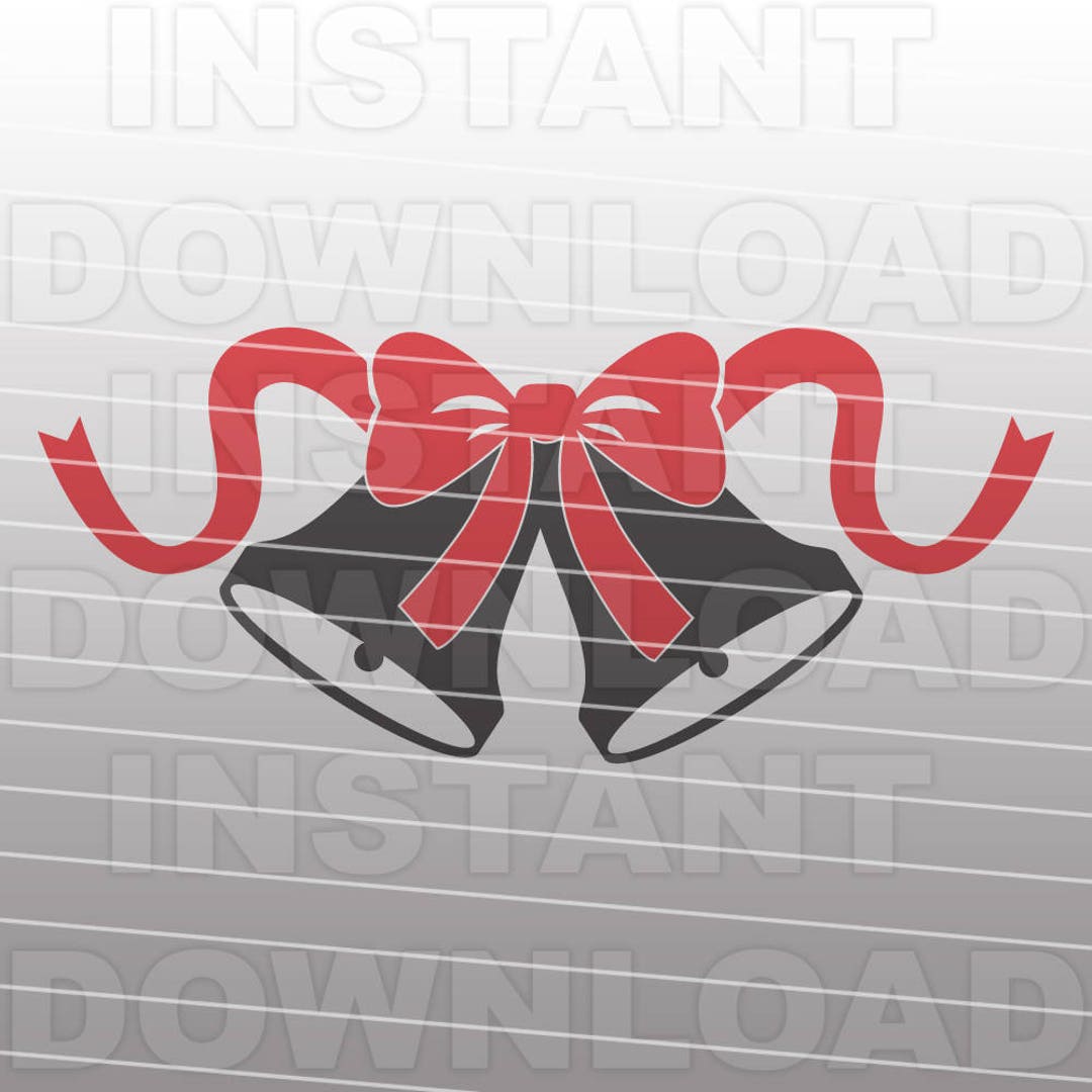 Christmas Bells SVG File - Vector Clip Art - Commercial & Personal Use ...