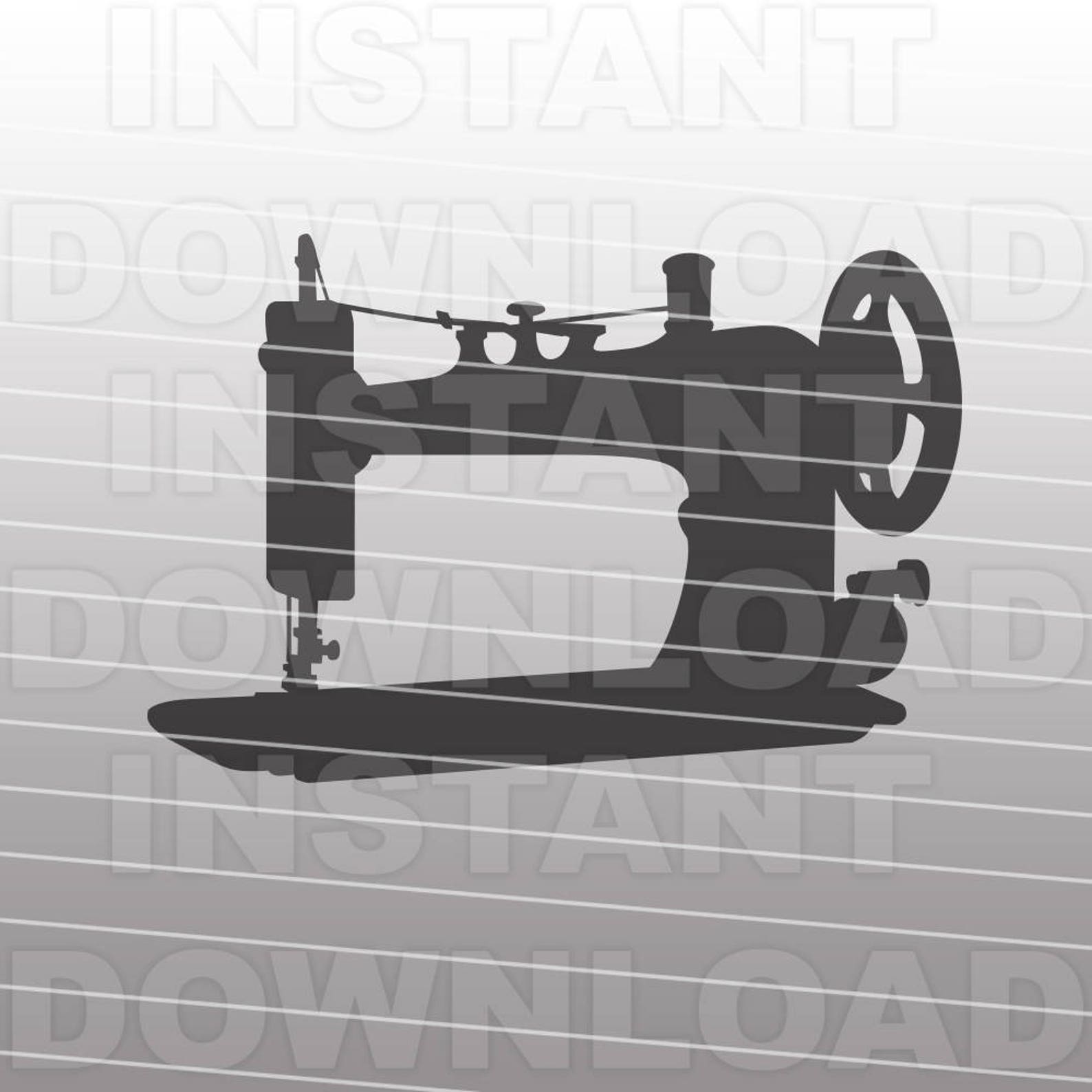 Sewing Machine SVG File Sewing SVG File Vector Clip Art - Etsy