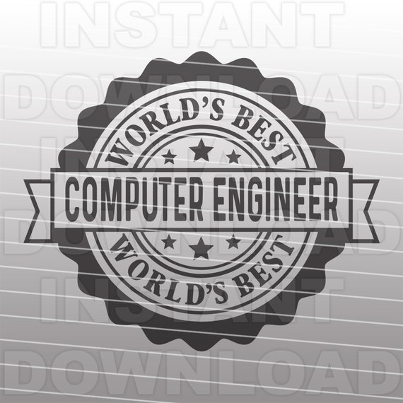 Funny Worlds Best Computer Engineer SVG Filecomputer - Etsy
