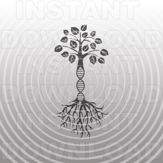 DNA Tree of Life Svgtree Roots SVG Filefamily Tree Svg | Etsy