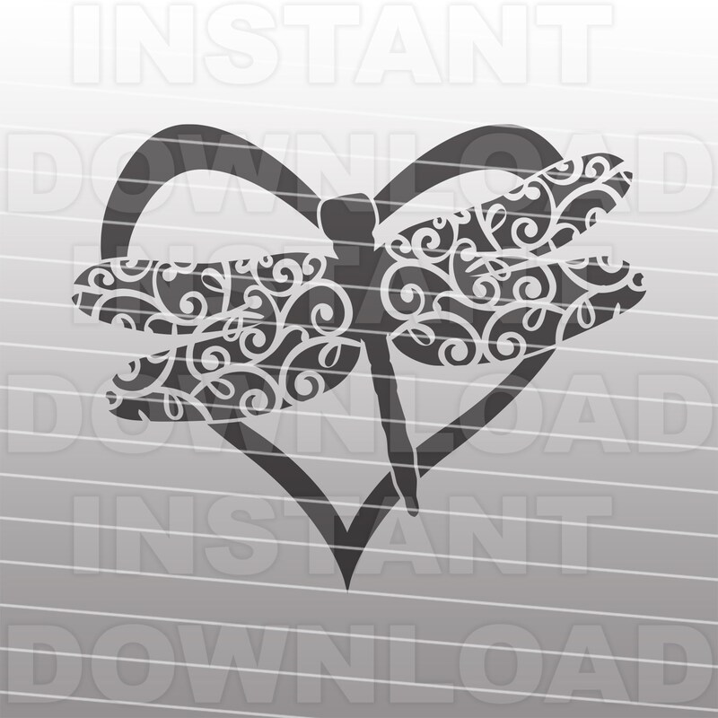 Dragonfly Svg - Etsy