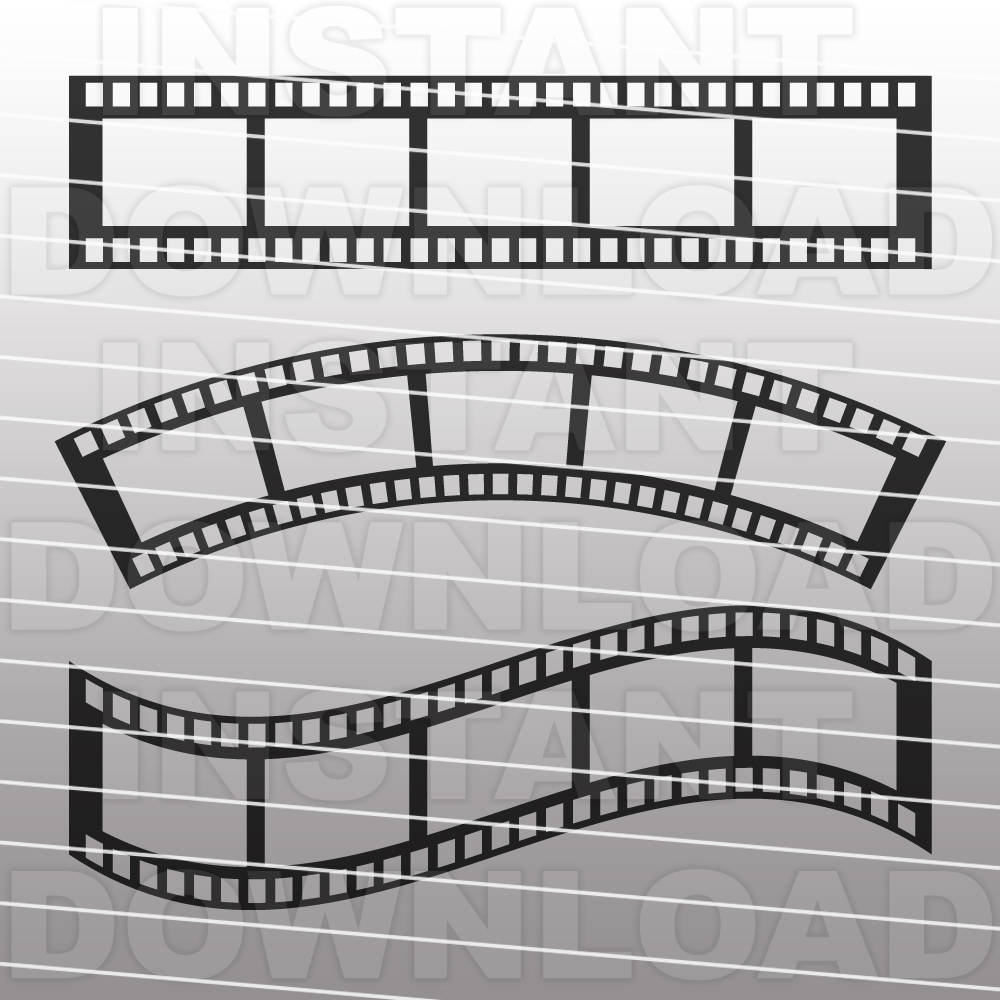 Clipart Of A Film Strip Ribbon
