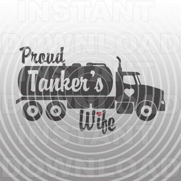 Tanker Semi Truck Svg - Etsy