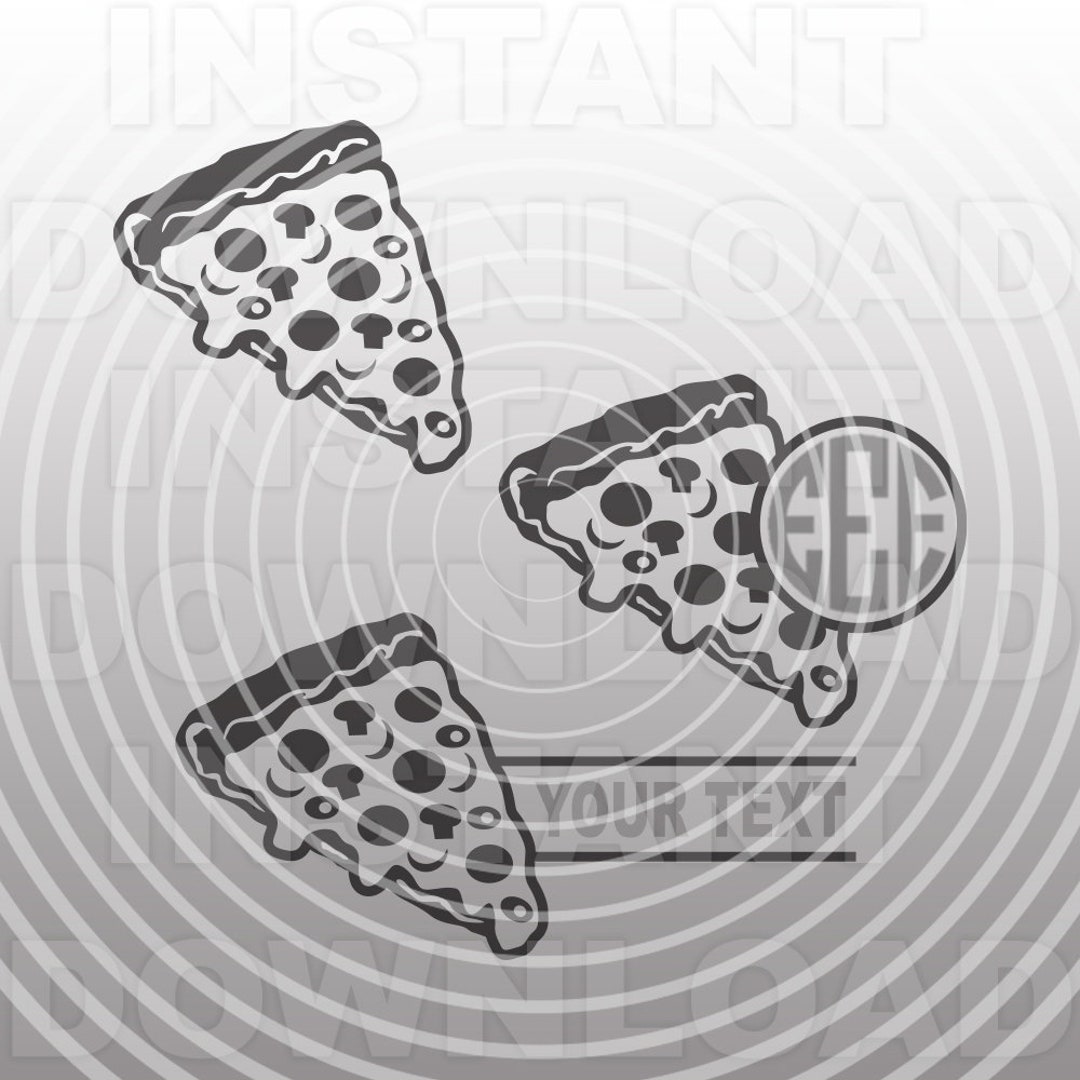 Pizza Svg,pizza Slice SVG File,pizza Party Svg,junk Food Svg -vector ...