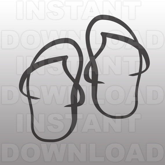 Silueta De Chancla Clip Art Flip Flops Cartoon PNG & SVG Design For