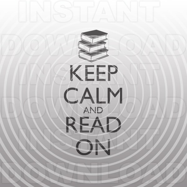 Keep Calm and Read - Etsy