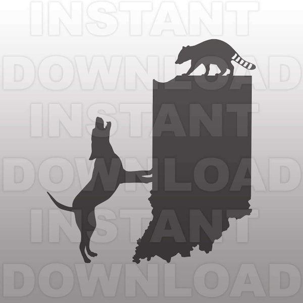 Coon Hunting Svg - Etsy