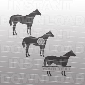 Quarter Horse SVG File,country Western Svg,ranch Svg -vector Art for ...