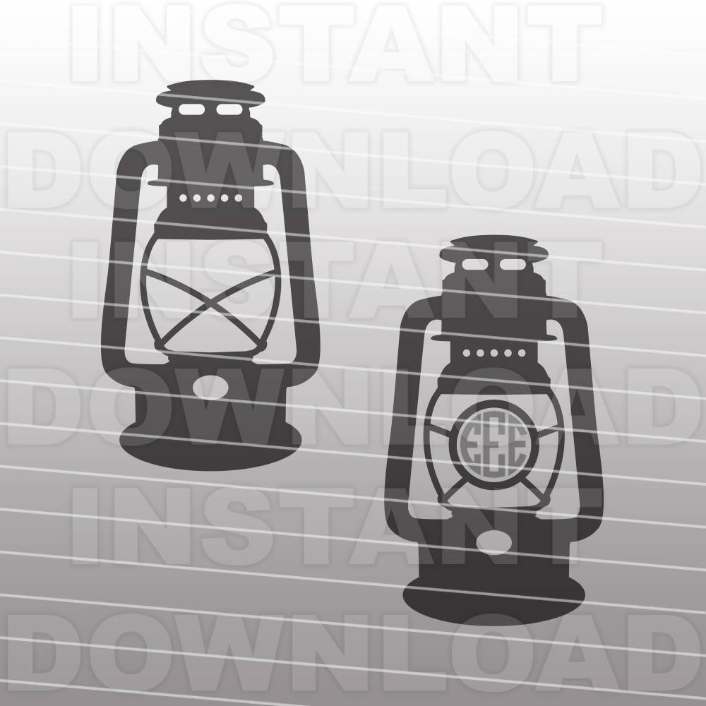Lantern SVG Filecamping Lantern SVG File commercial & - Etsy