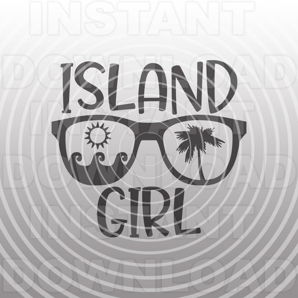 Island Girl Svg - Etsy