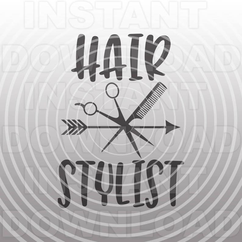Hairstylist Scissors SVG File,beautician Svg,hairdresser Svg,womans T ...