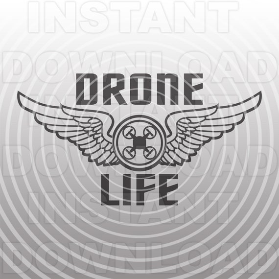Drone Life SVG Filepilot Wings Svgquadcopter SVG vector Art - Etsy