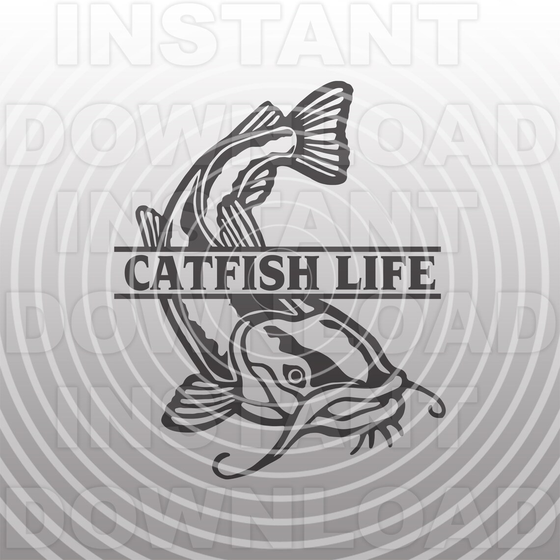 Catfish SVG Filecatfish Life Svgcatfish Fishing Svgcatfish - Etsy