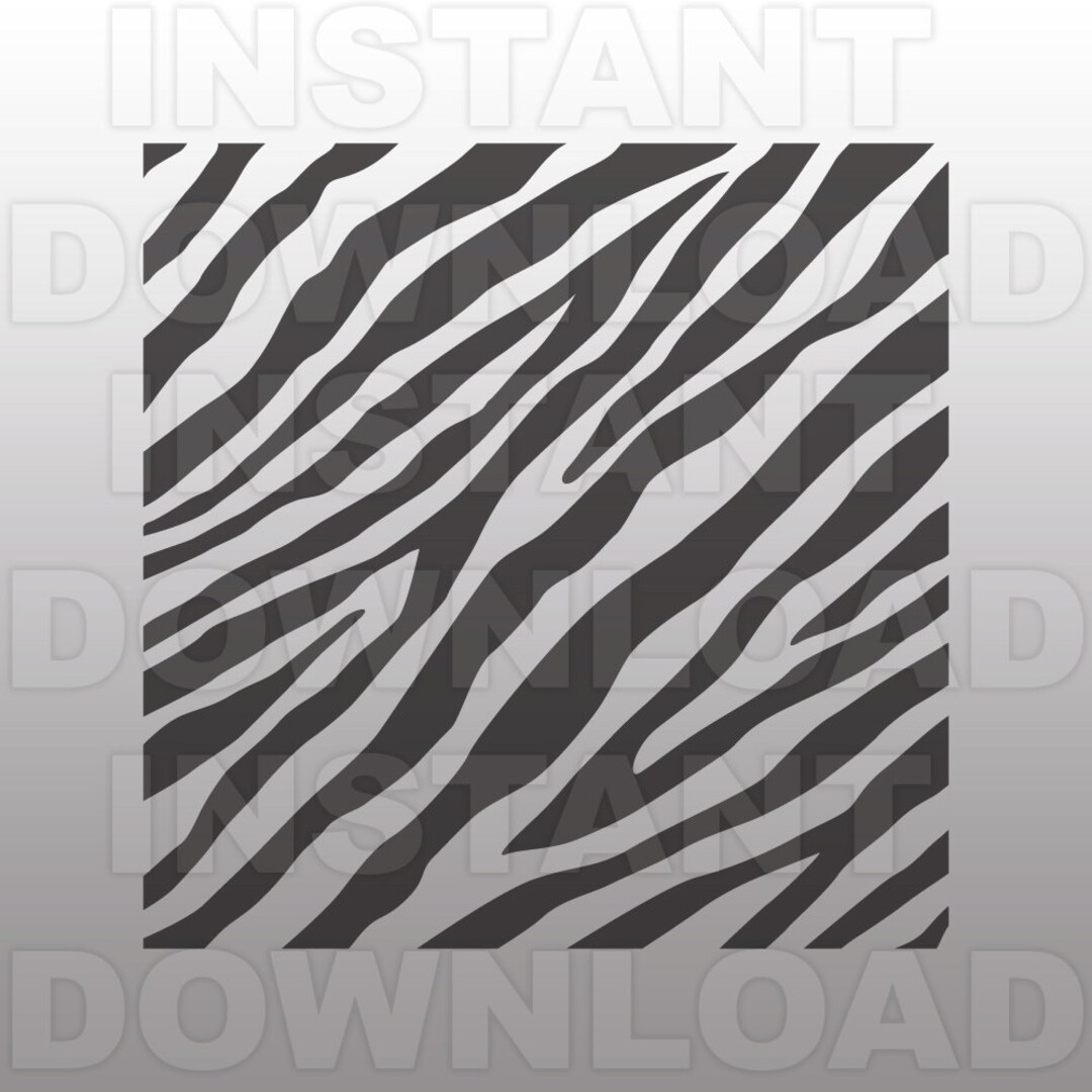 Zebra Stripes SVG File - Zebra Print SVG File - Zebra Pattern SVG File ...